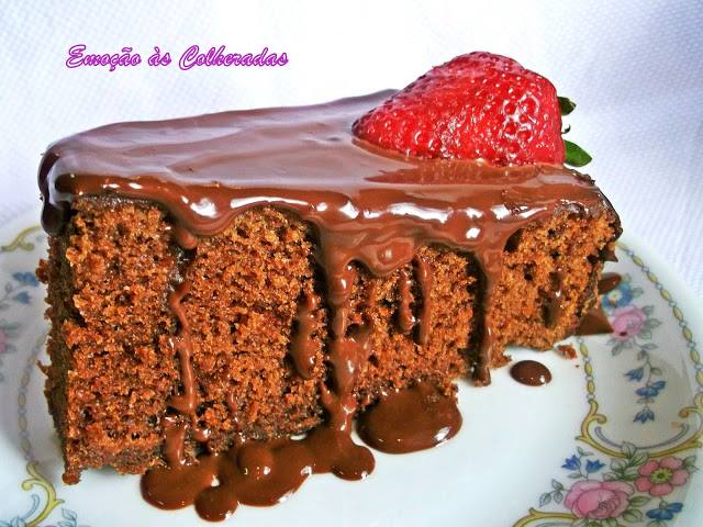 Delícia Bolo Fofo de Chocolate