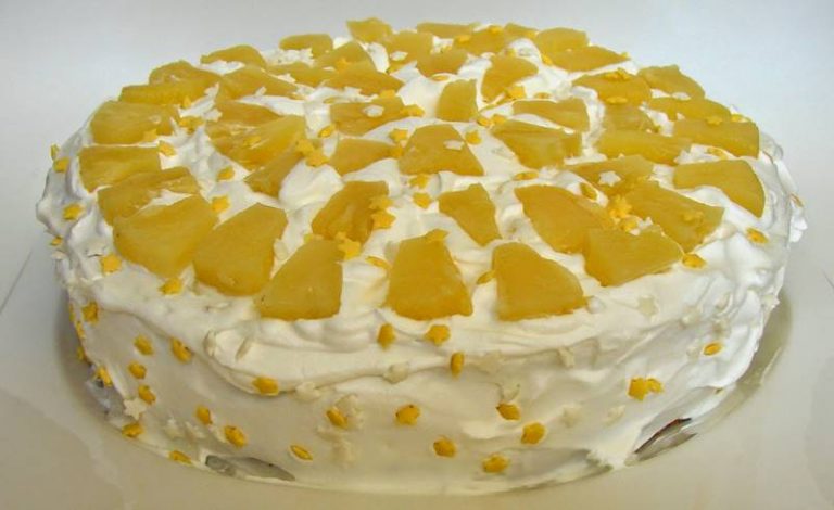 Bolo de Natas e Ananás