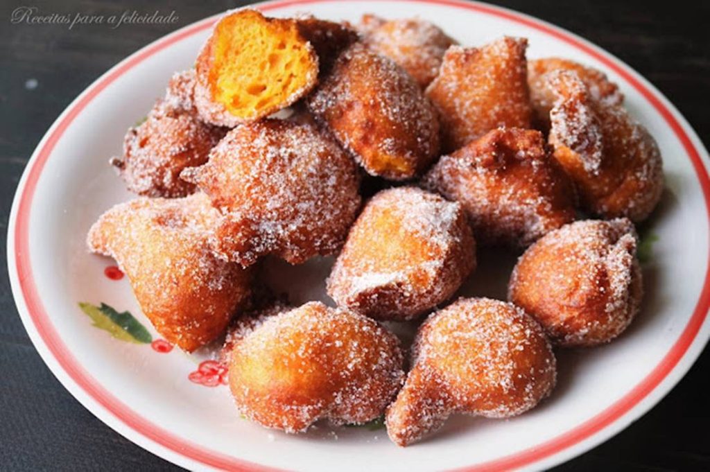 Filhoses de Batata Doce - Sobremesas de Portugal